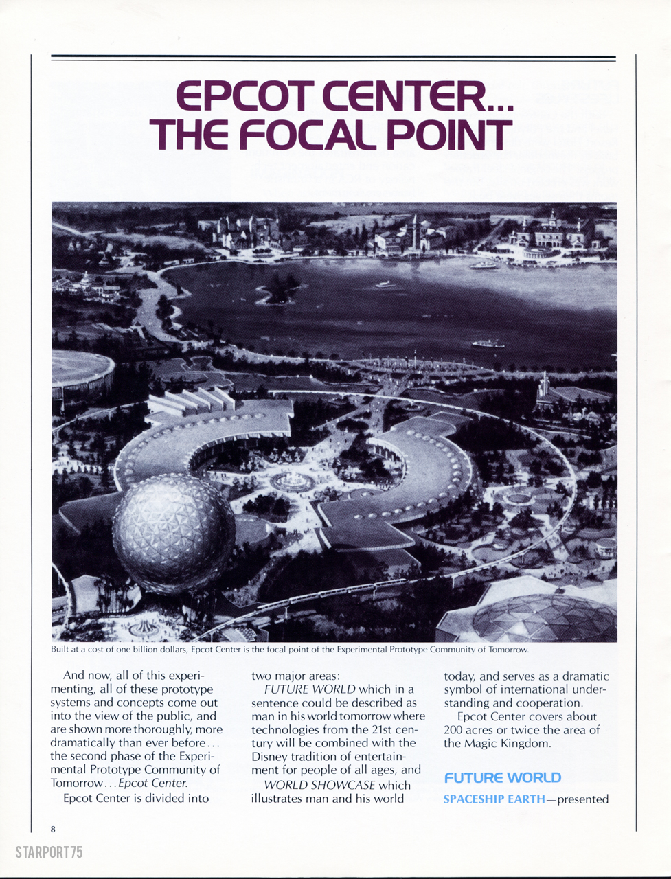 The Spirit of EPCOT Center – Starport75
