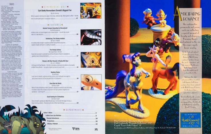 Summer 1994 Disney Magazine – Tower of Terror Opening – Starport75